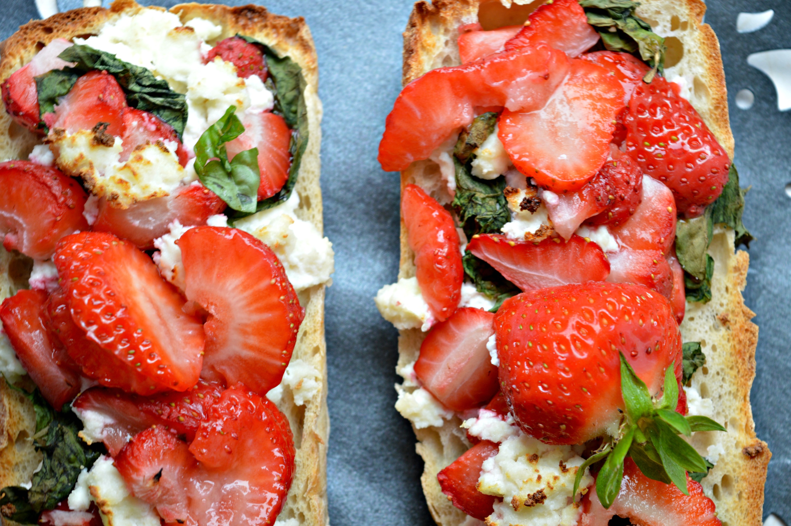Strawberry Bruschetta with Paneer — Tasty Food for Busy Mums